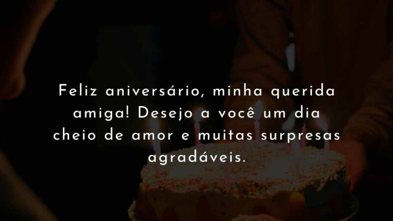 Parabéns, amiga! - Frases para Postar
