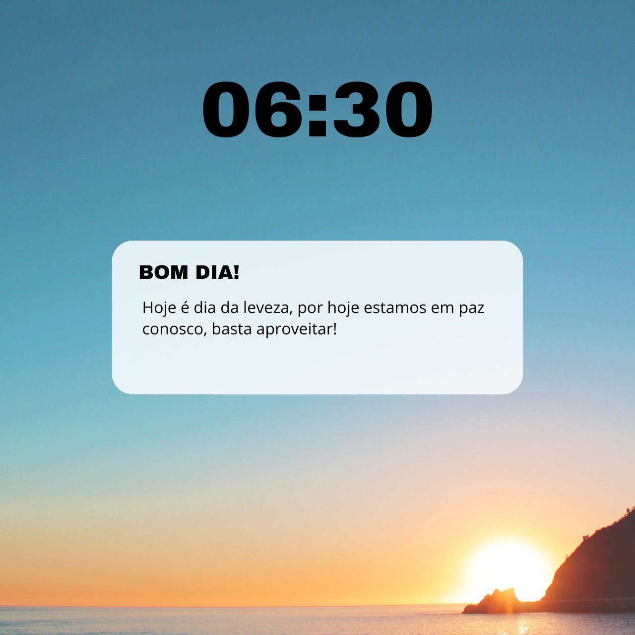 Bom Dia! - Frases para Postar