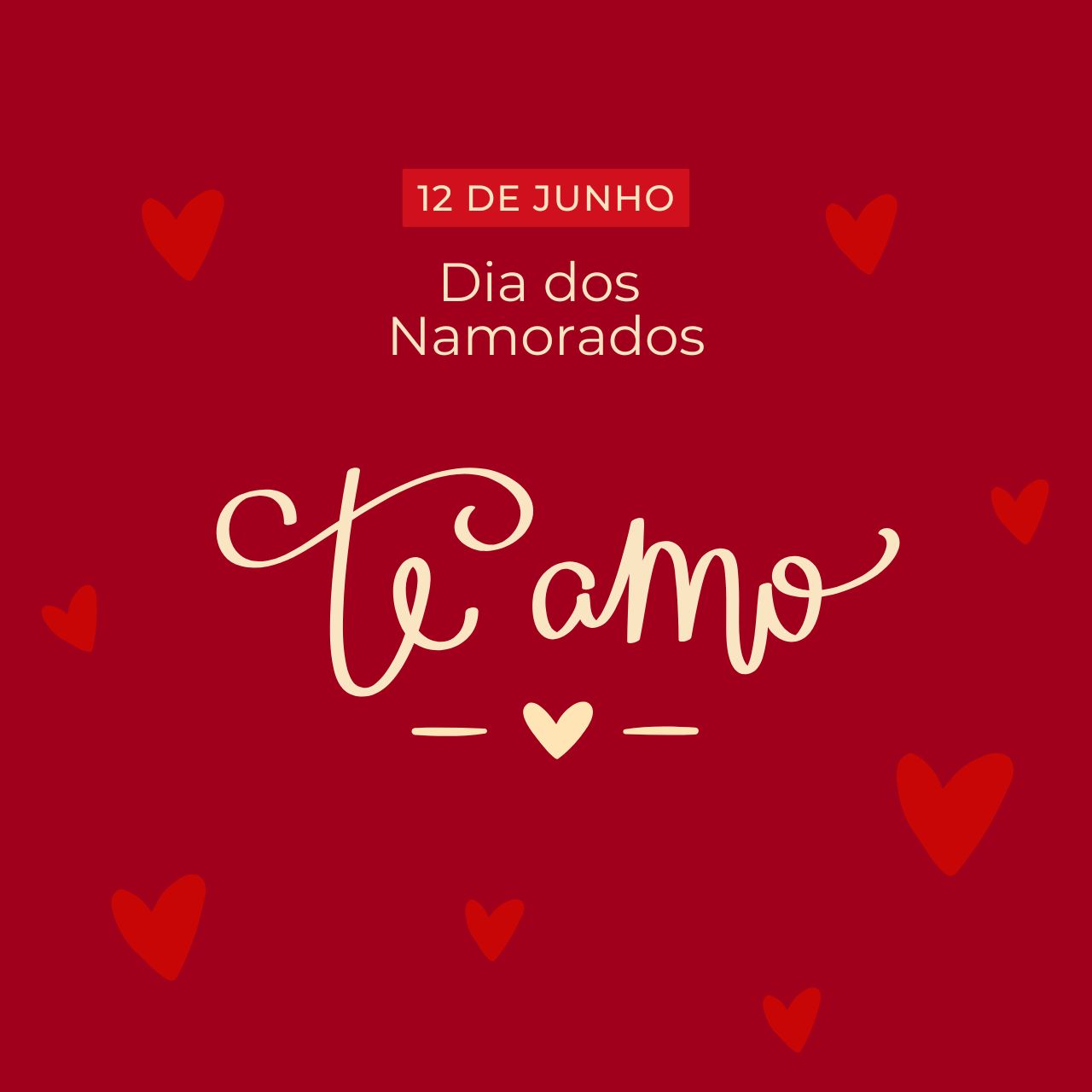 Feliz dia dos Namorados - Frases para Postar